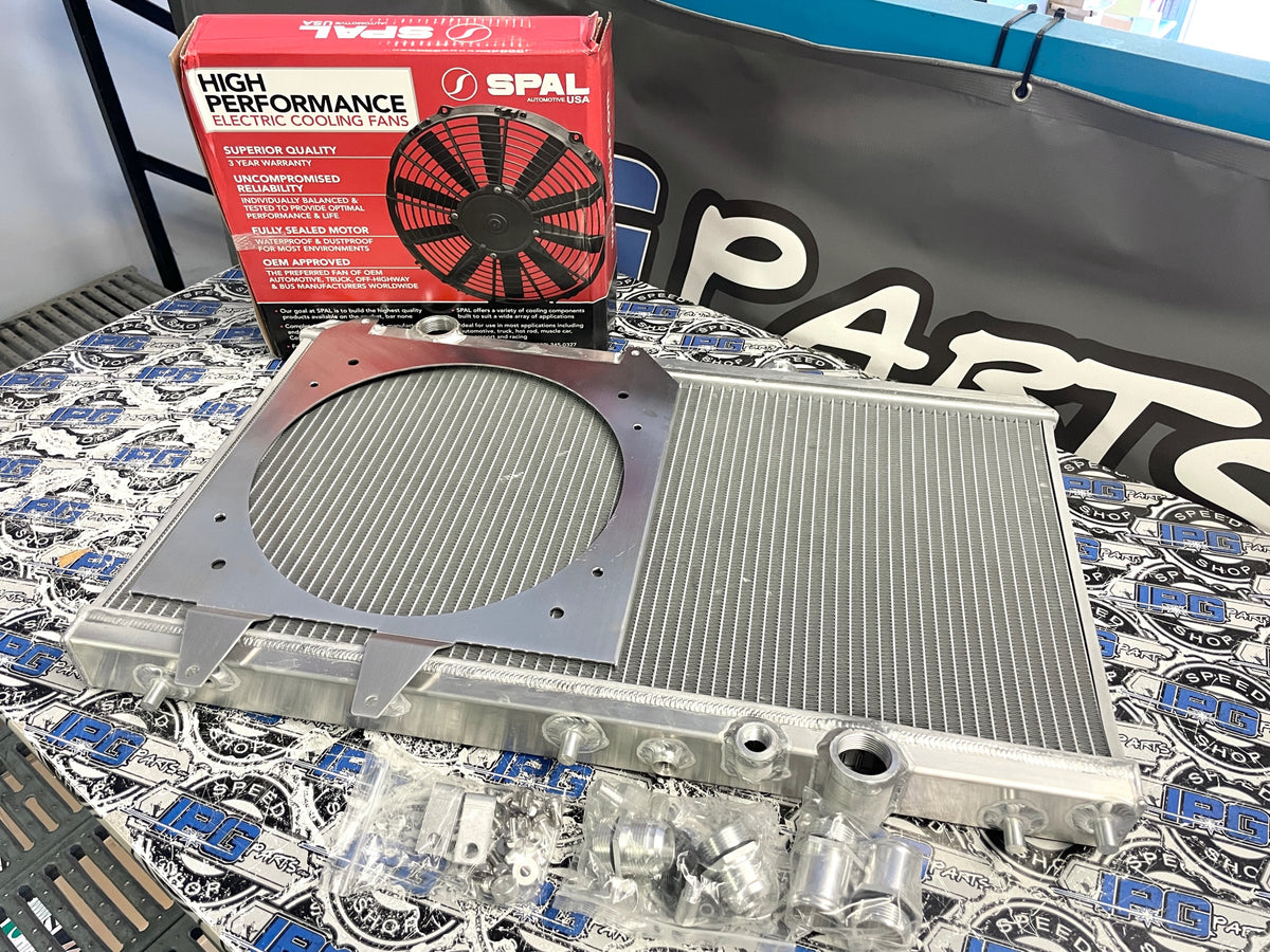 PLM K-Swap Full Size Race Radiator V3 - Honda Acura K-Swap EG EK DC2 ...