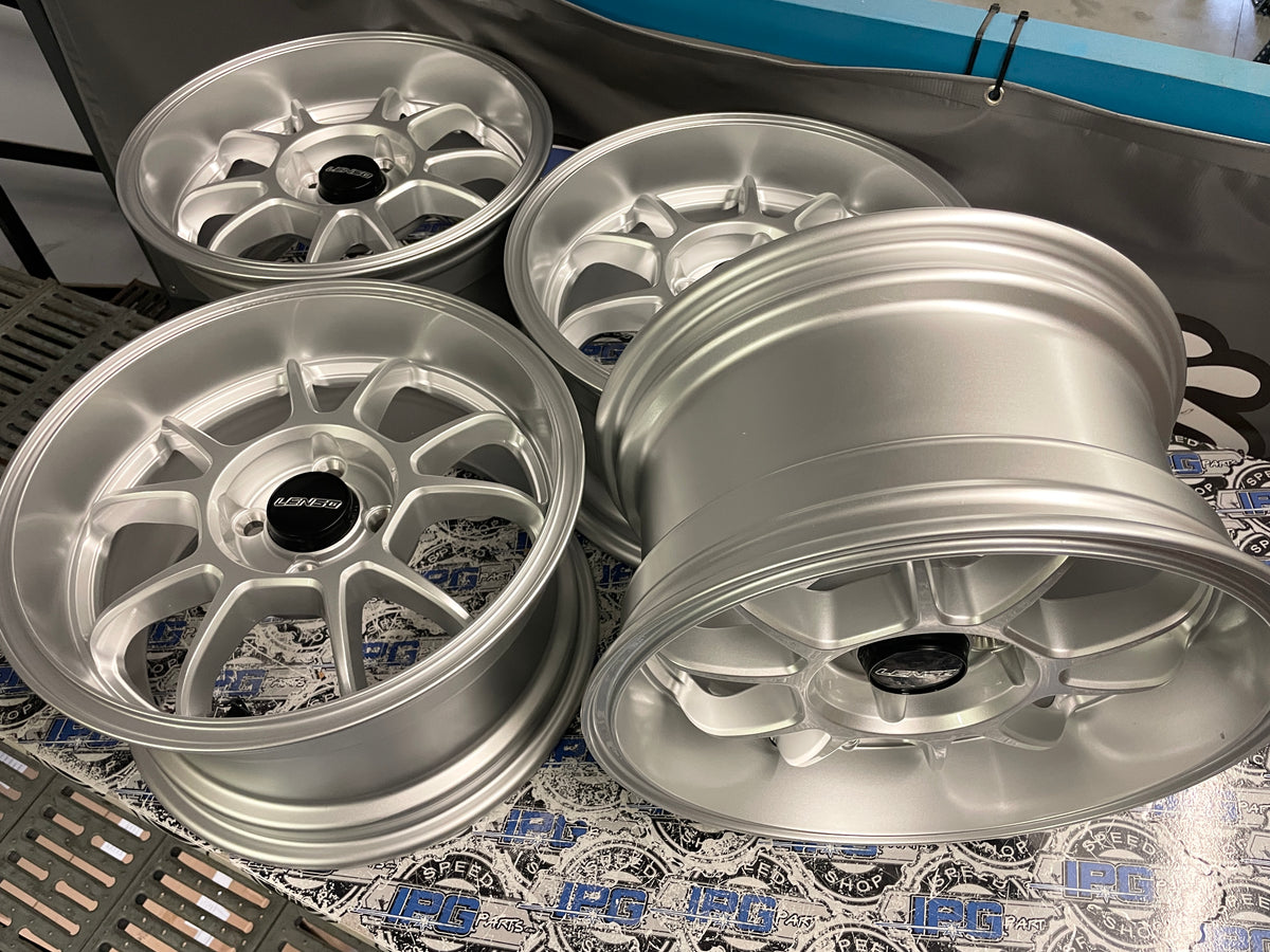 Lenso 91f Fanatic Wheels - 15x8" +35mm 4x100 Silver – IPGparts