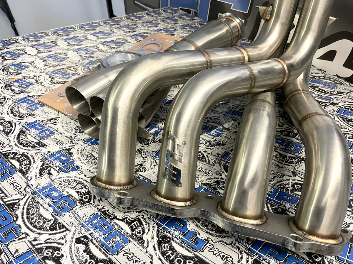 PLM Power Driven K-Swap K24 K20 Megaphone 3" V-Band Header V3 – IPGparts