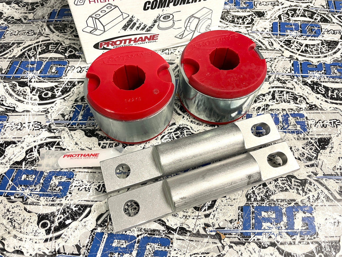 Prothane Red Rear Trailing Arm Bushings For 1994-2001 Acura Integra DC ...