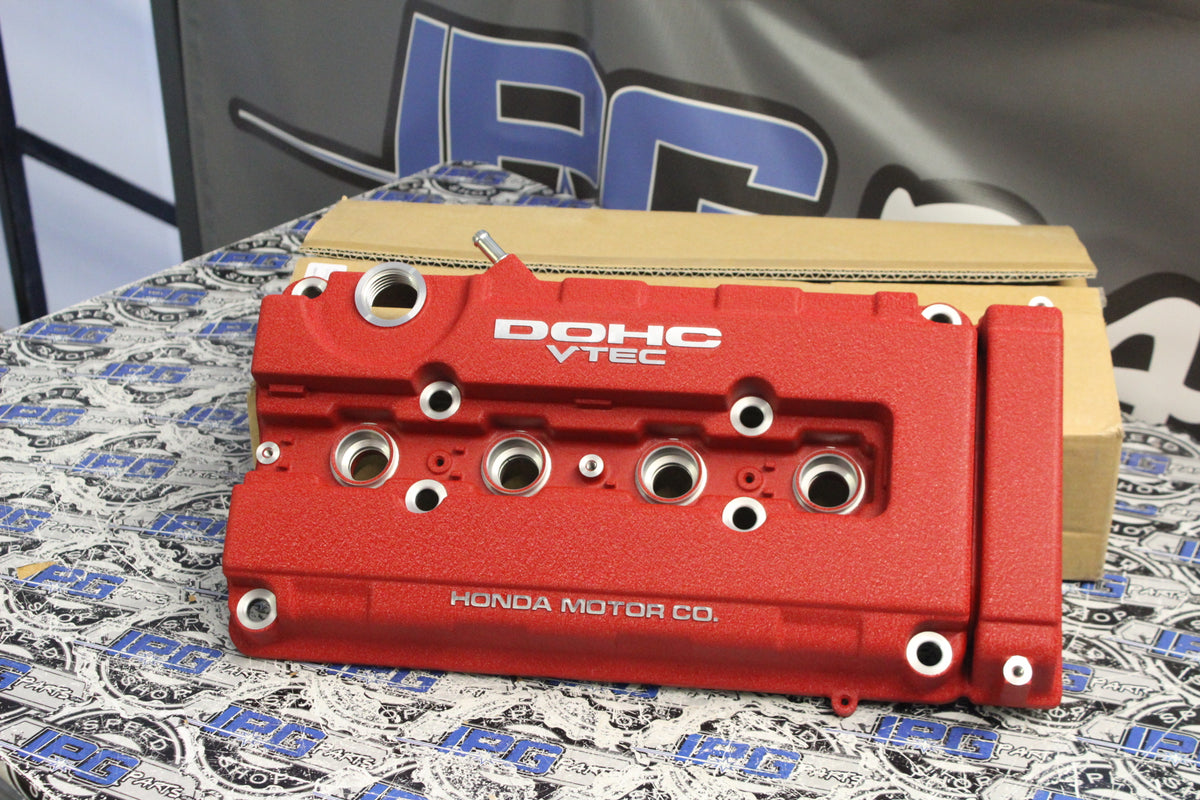 OEM Acura Integra Type R ITR B18c5 Wrinkle Red Valve Cover – IPGparts