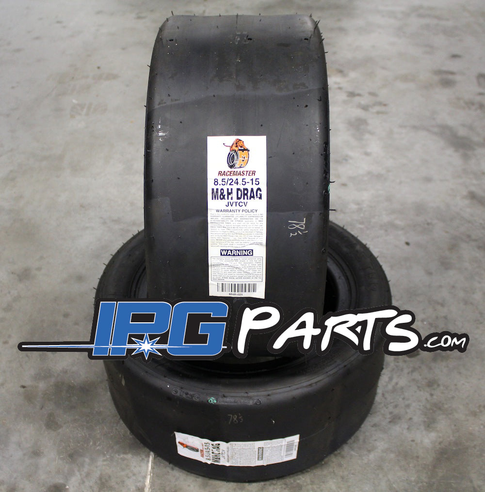 M&H Racemaster 24.5 x 8.5 15" Drag Race Slick – IPGparts