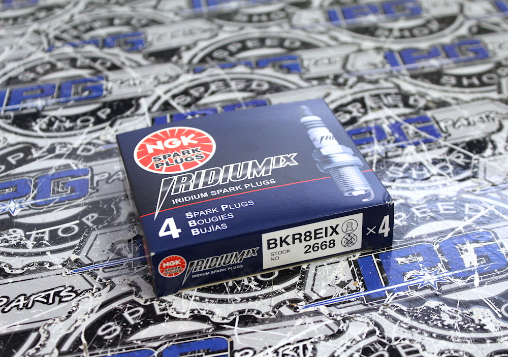 NGK Iridium Spark Plugs Set of 4 - BKR8EIX - Heat Range 8 – IPGparts