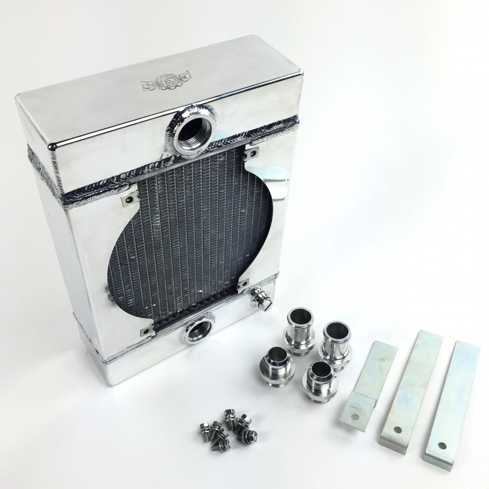 CSF King Cooler Drag Race Radiator w/ SPAL Fan – IPGparts
