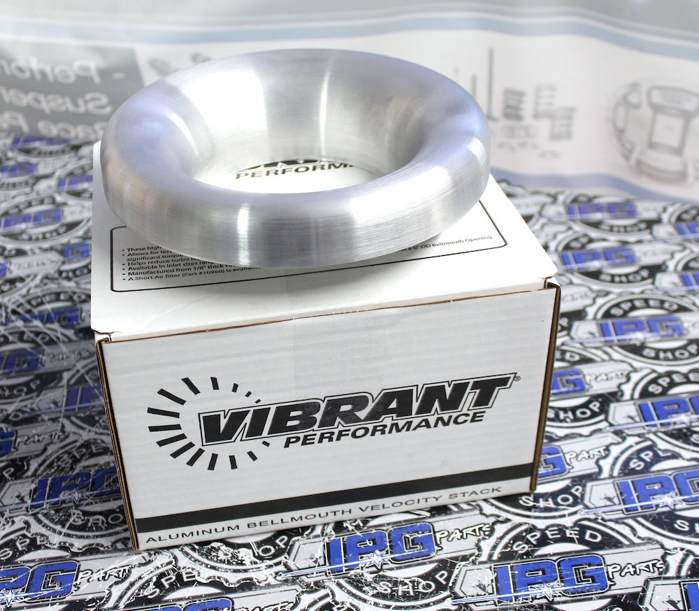 Vibrant Performance Bellmouth Velocity Stack, Aluminum (5" Inlet O.D ...